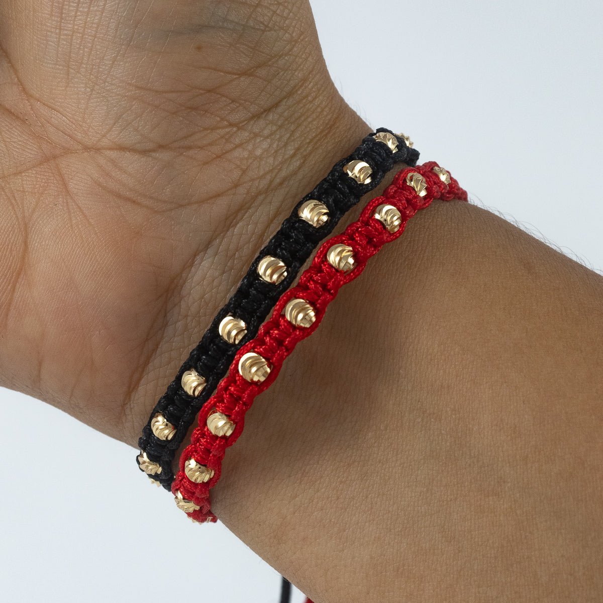 Manillas Artesanales. Balines en Oro Laminado 18k – Vibrantto Joyas y ...